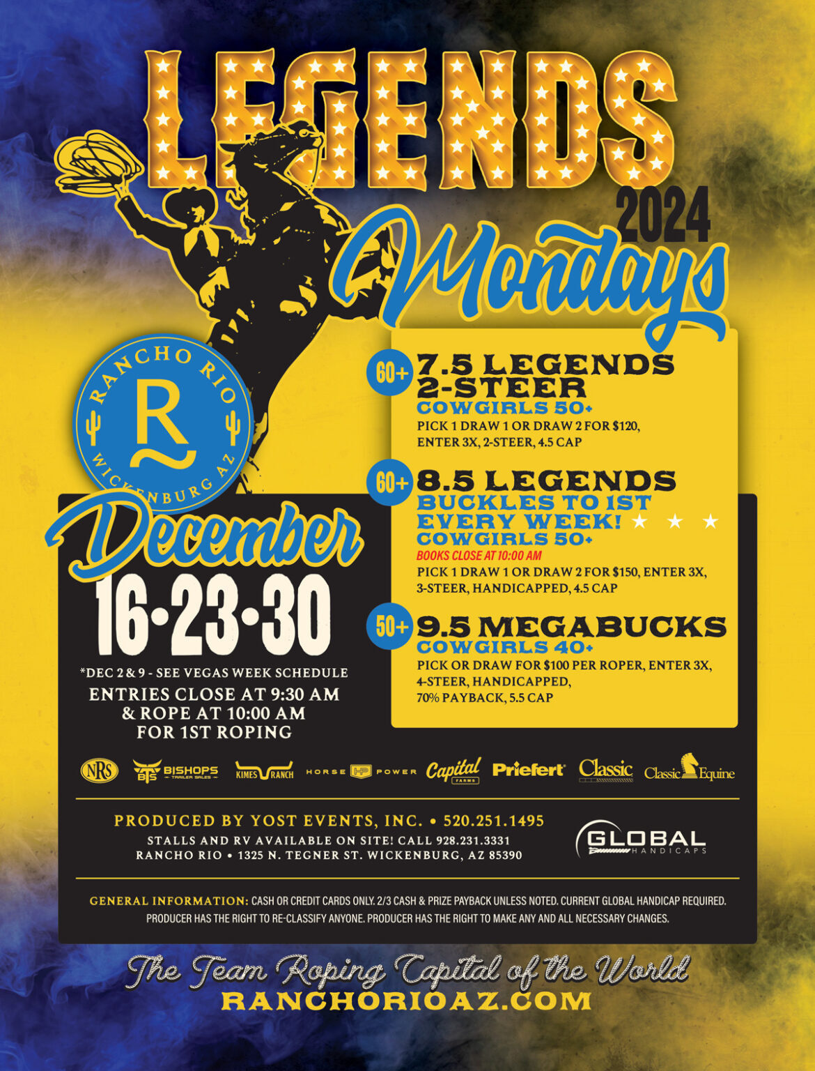 Legend's Monday - Rancho Rio