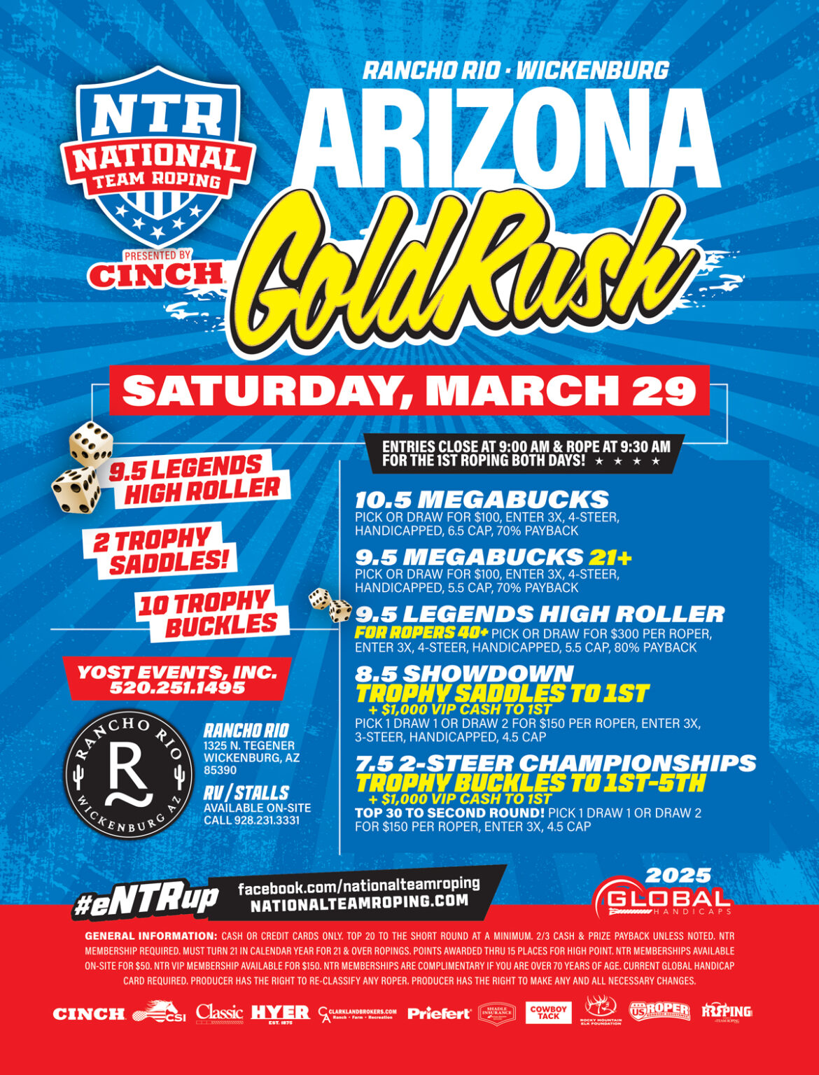 Events from December 16, 2024 – January 7 – Rancho Rio