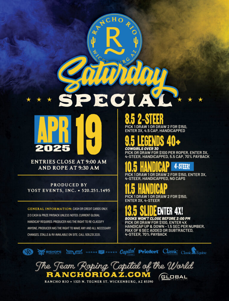 Events from December 16, 2024 – January 7 – Rancho Rio