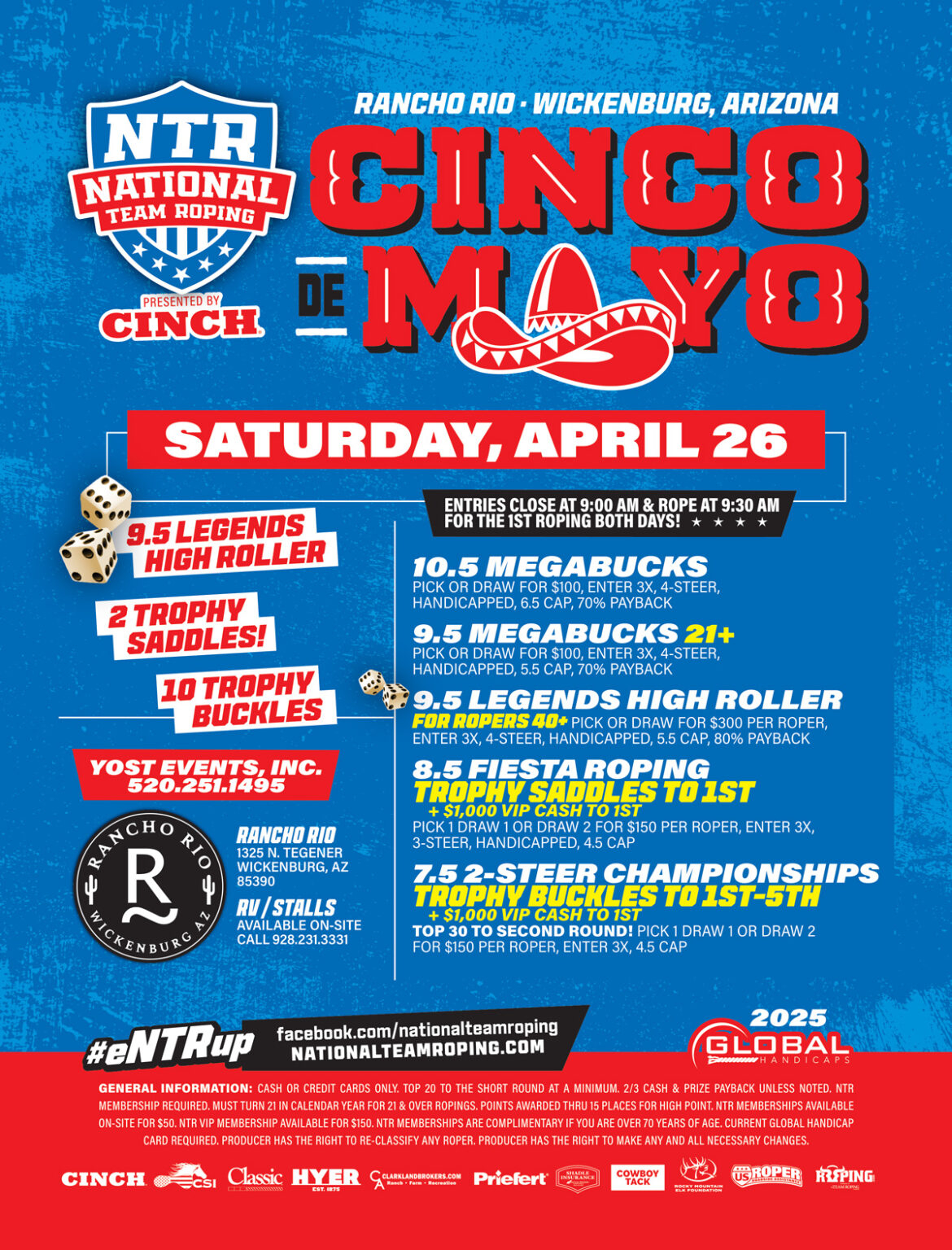 Events from December 16, 2024 – January 7 – Rancho Rio