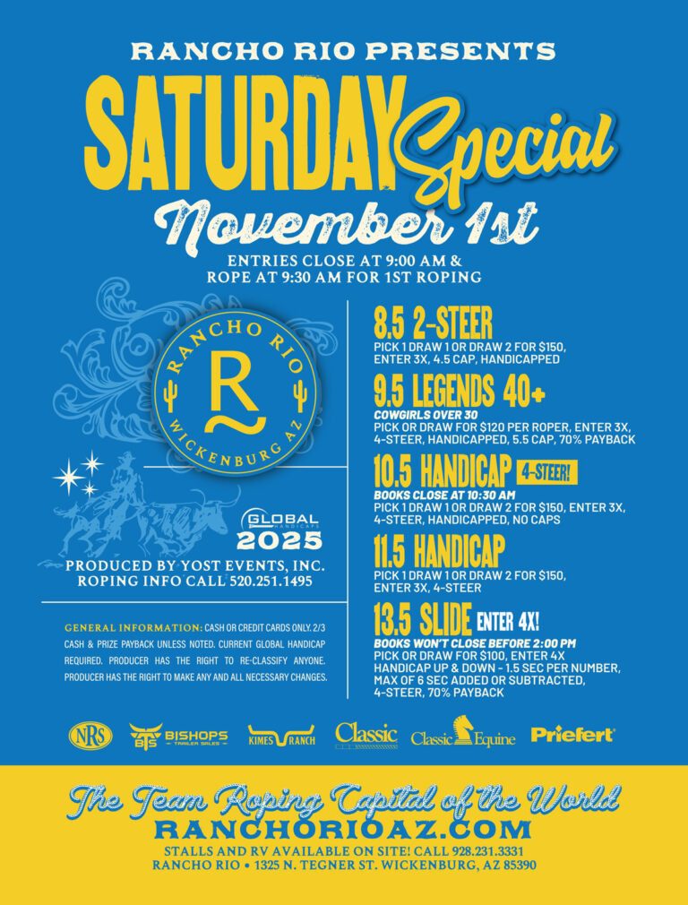 Events from December 16, 2024 – January 7 – Rancho Rio